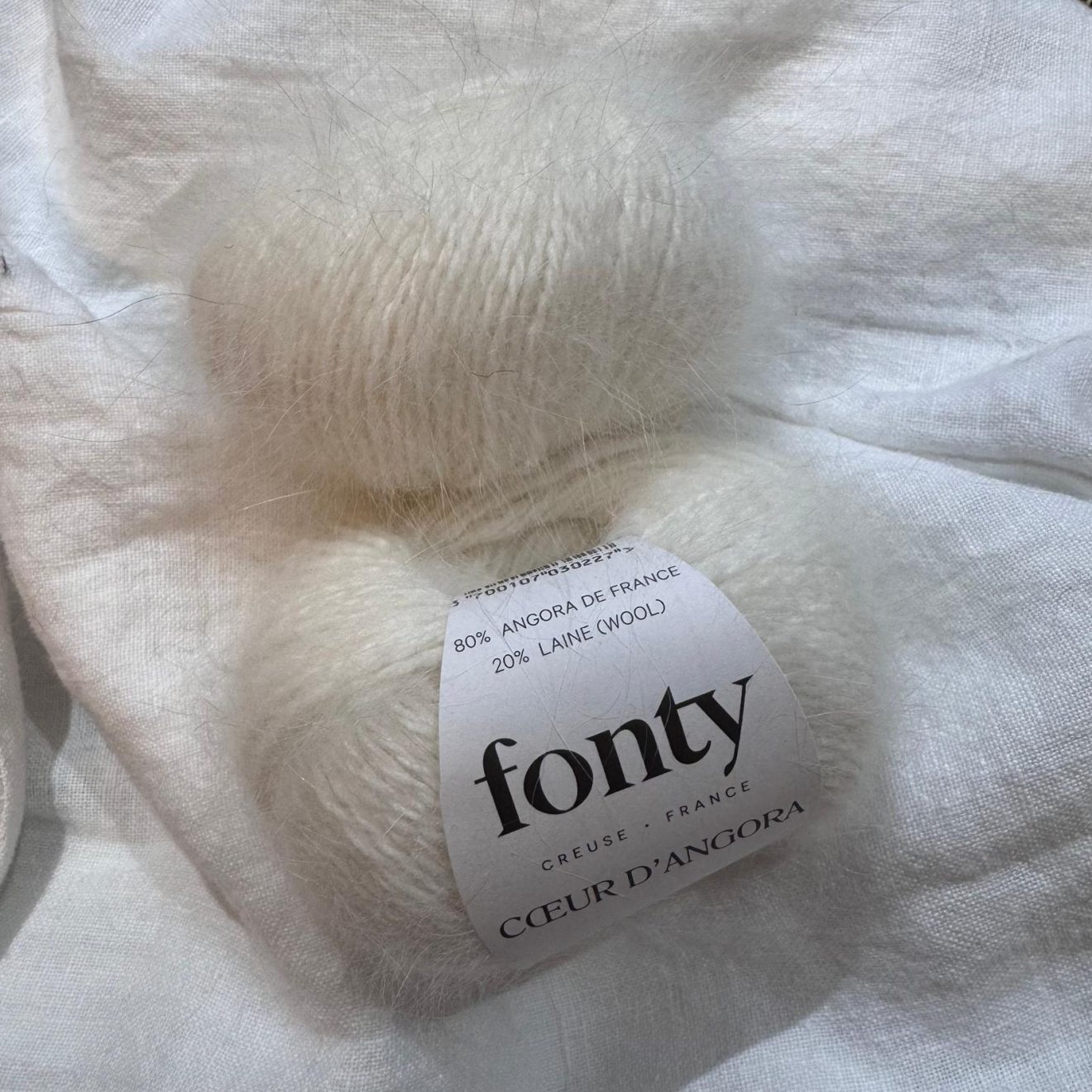 Fonty Coeur d' Angora – ylellinen angoralanka Butik frillasta